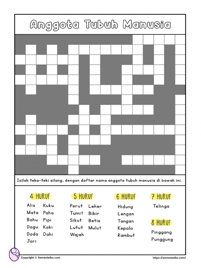 TTS - Kata - Anggota Tubuh - Level 2 | PDF