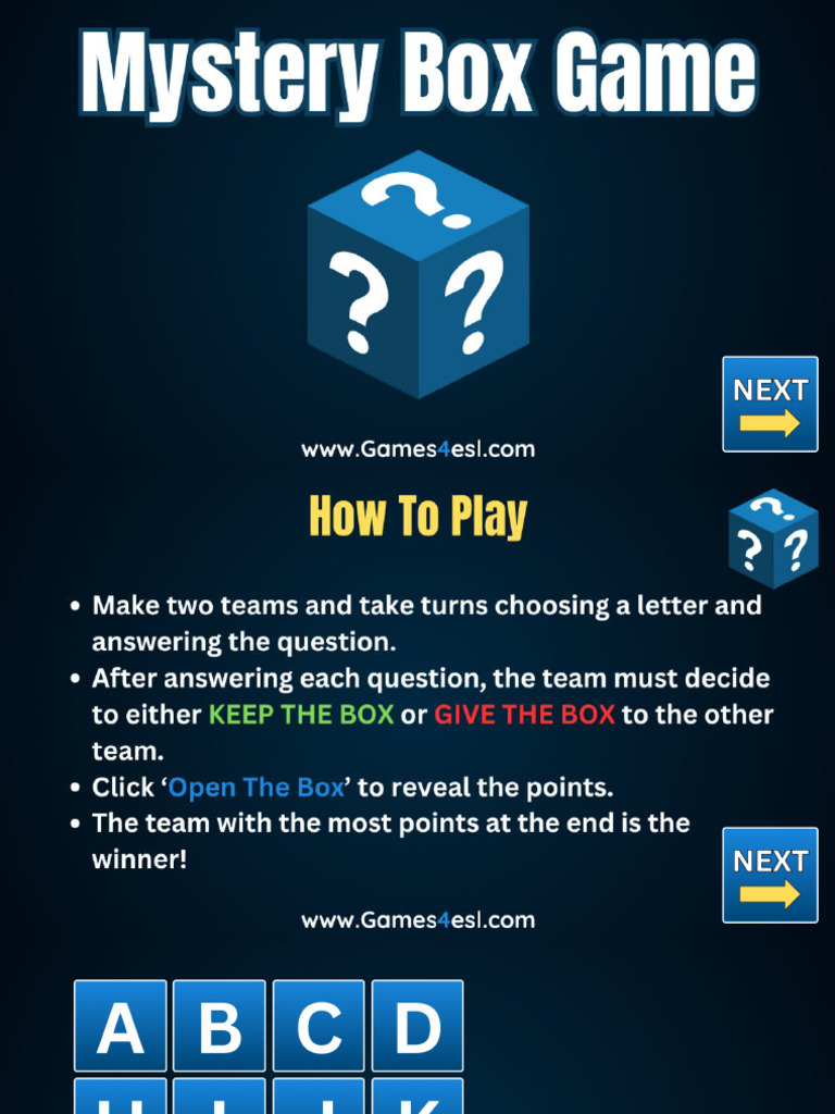 Mytery Box Grade 7 | PDF