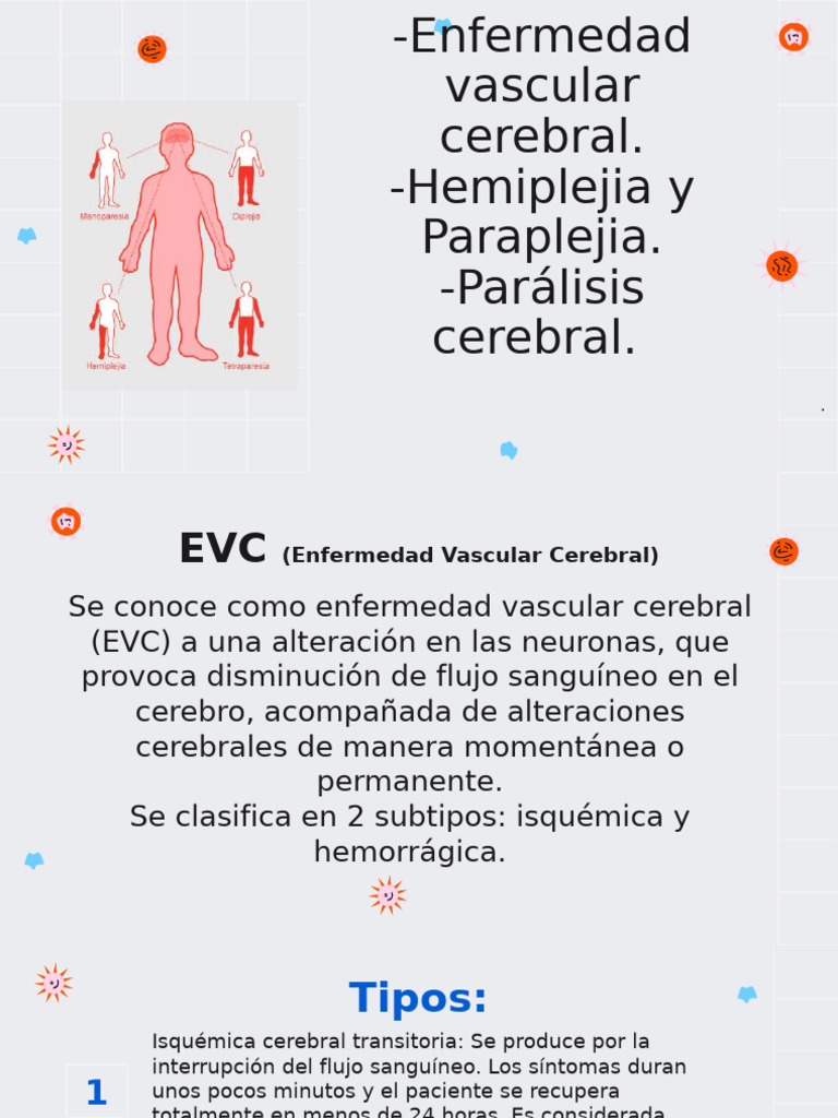 EVC | PDF | Carrera | Isquemia