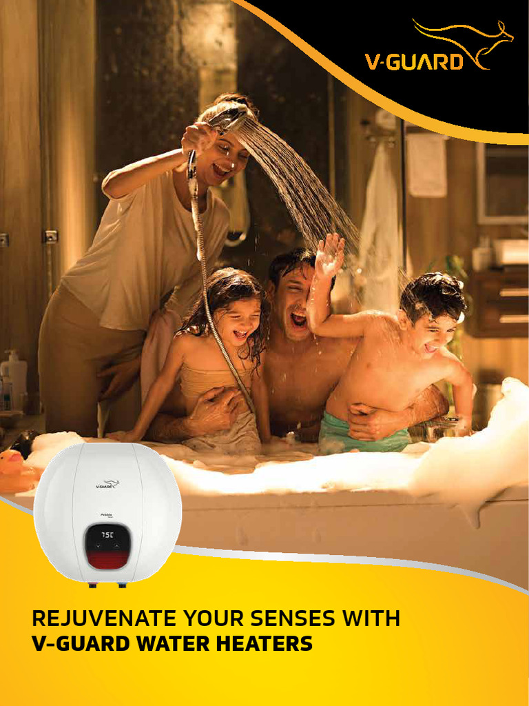 V Guard Electric Water Heaters | PDF | Water Heating | Corrosion