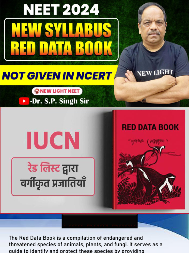 Red Data Book (New Light Institute) | PDF | Endangered Species ...