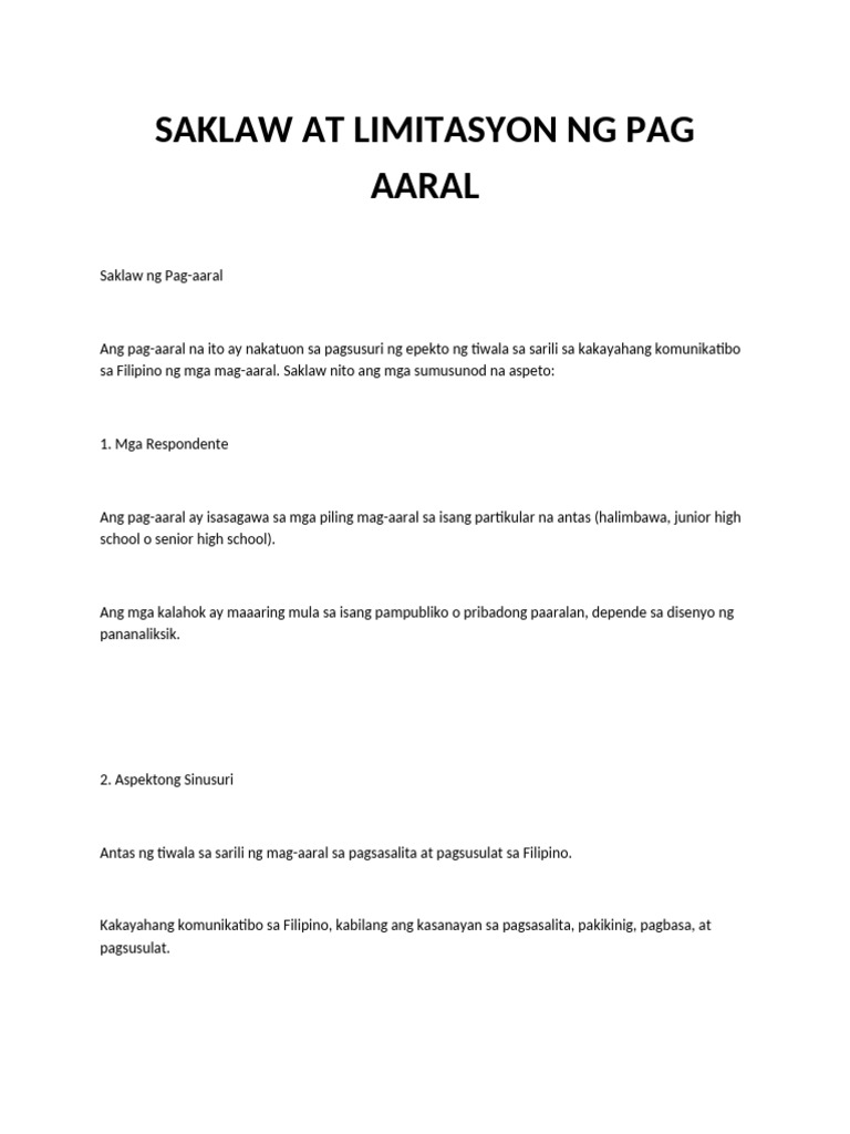 SAKLAW AT LIMIT WPS Office | PDF