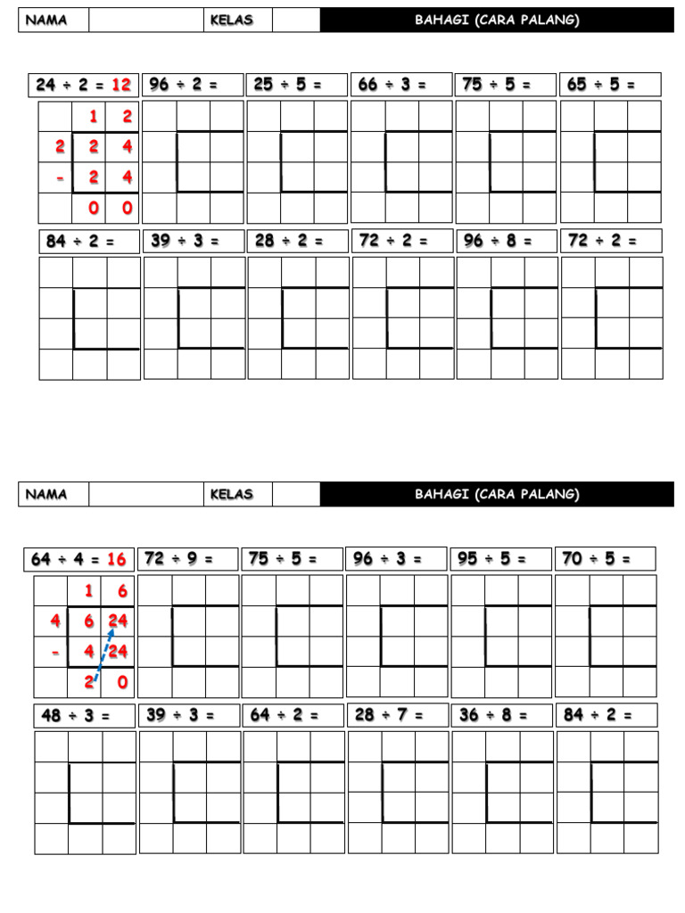 Modul Bahagi Palang | PDF