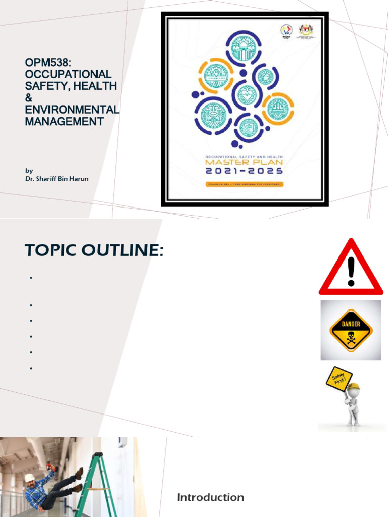 OSHE Management Overview in Malaysia | PDF | Occupational Safety And ...