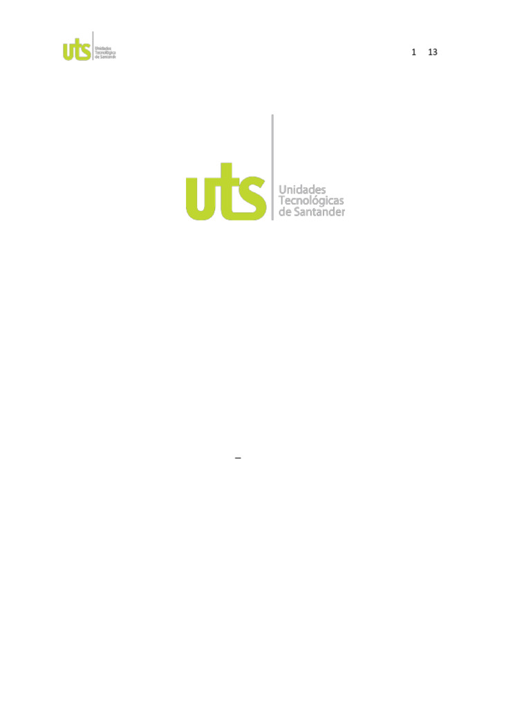 Ident Uteista UNIDADES TECNOLOGICAS DE SANTANDER-1-12 | PDF | Institución | Science