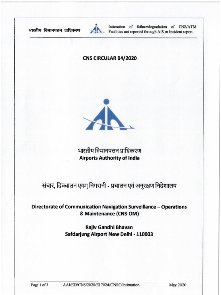 4 CNS Circular 04 2020 | PDF