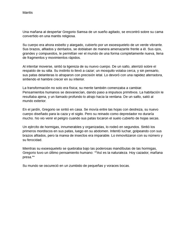 Mantis | PDF