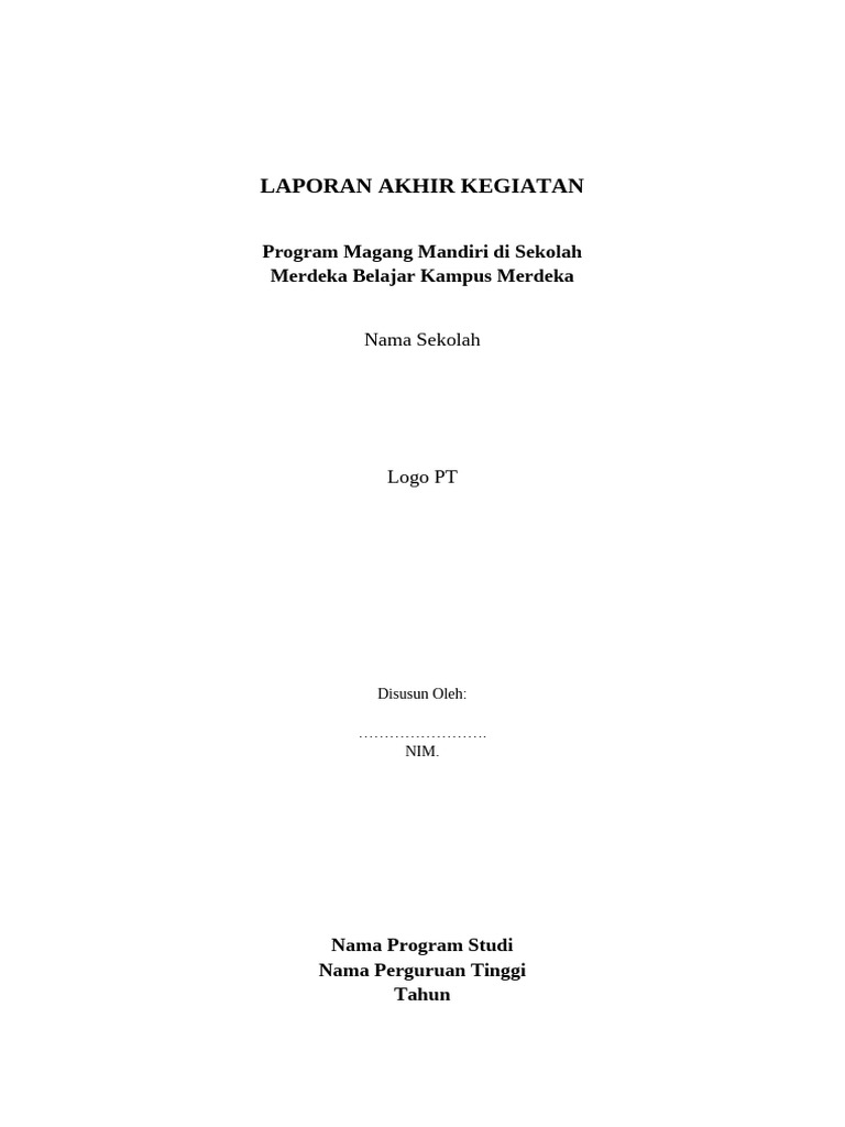 Laporan Magang Mandiri MBKM 2023 | PDF