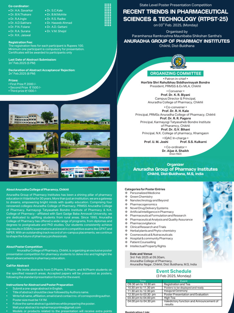 Anuradha Pharmacy College Sequence | PDF | Pharmacy | Pharmaceutical ...