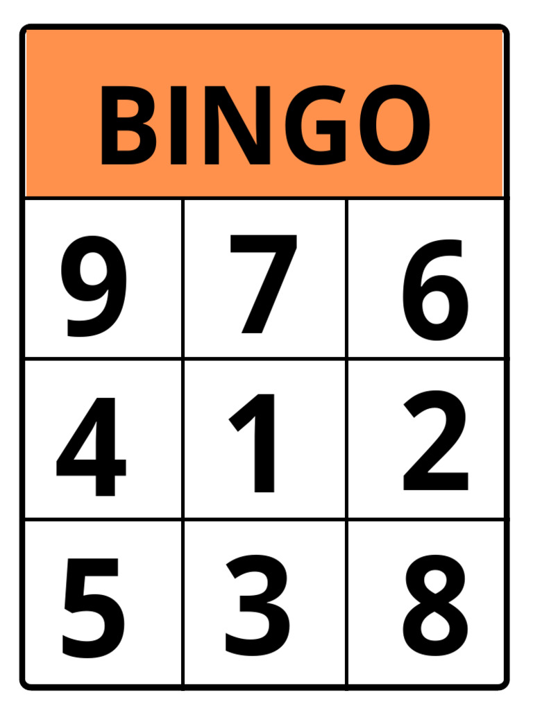 Bingo 0 A 10 | PDF