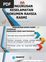 Pengurusan Fail Sulit | PDF
