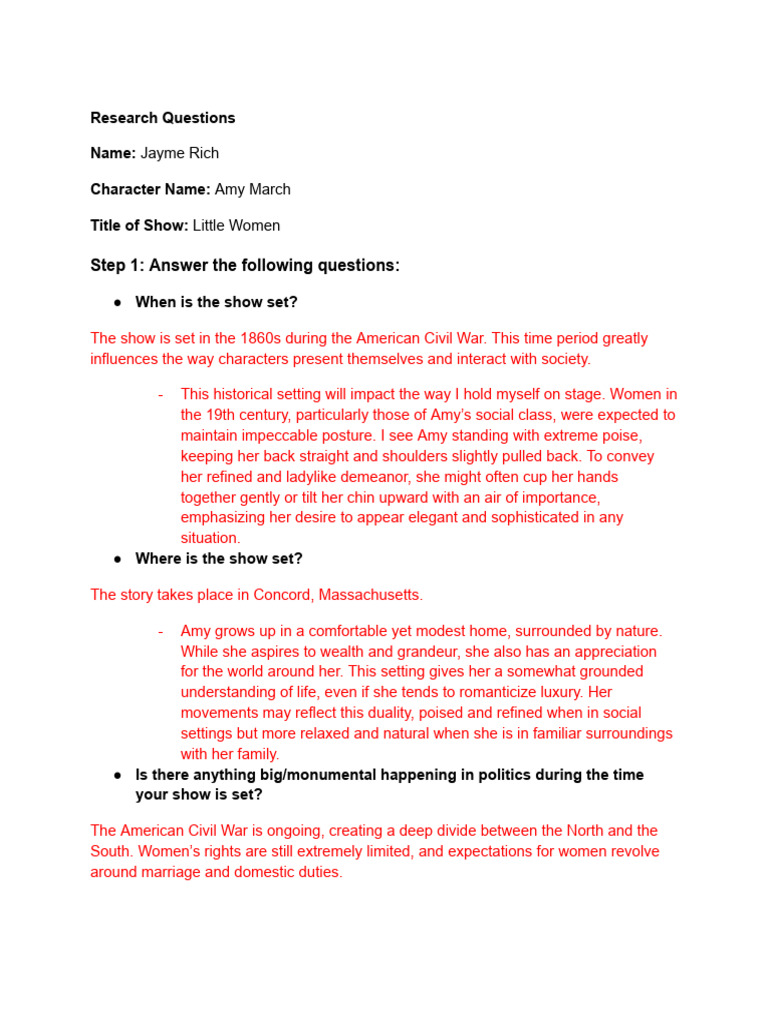 Research Questions | PDF