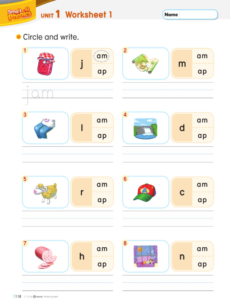 Smart Phonics 2 Worksheet | PDF