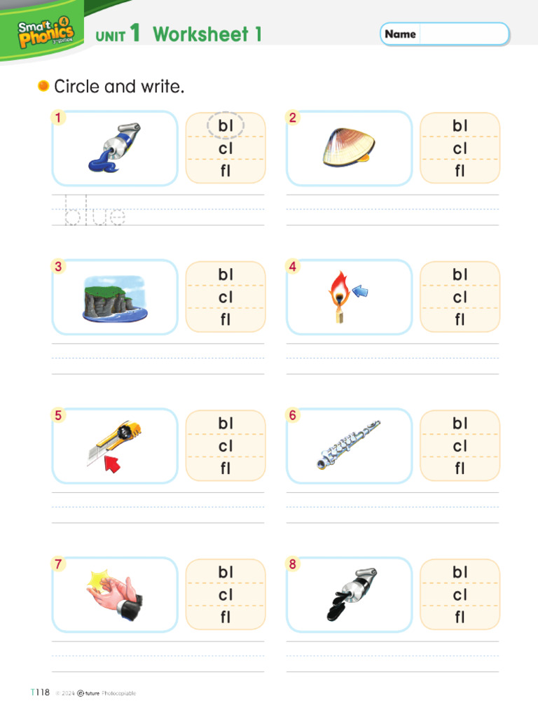 Smart Phonics 4 Worksheet | PDF