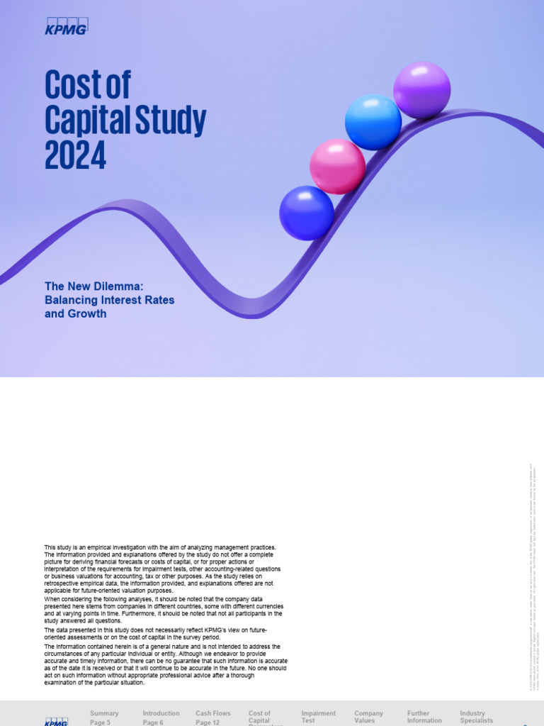 Cost of Capital Study 2024: The New Dilemma: Balancing Interest Rates ...