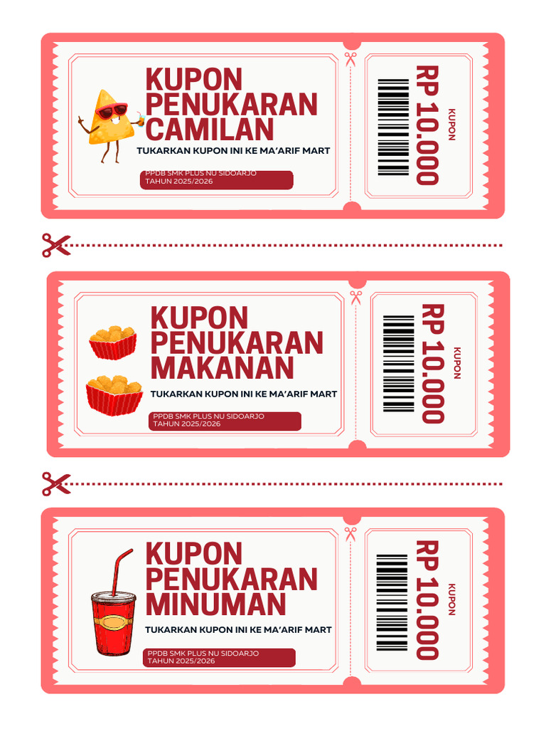 Kuning Merah Asyik Kupon | PDF