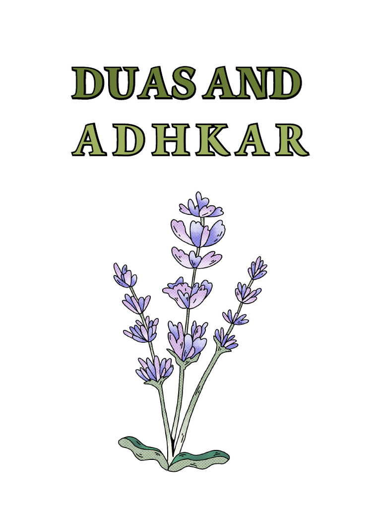 Duas and Adhkar | PDF | God In Islam | Monotheism
