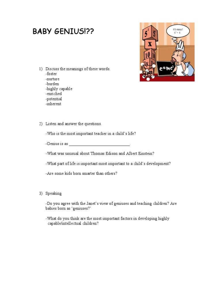 Baby Genius | PDF