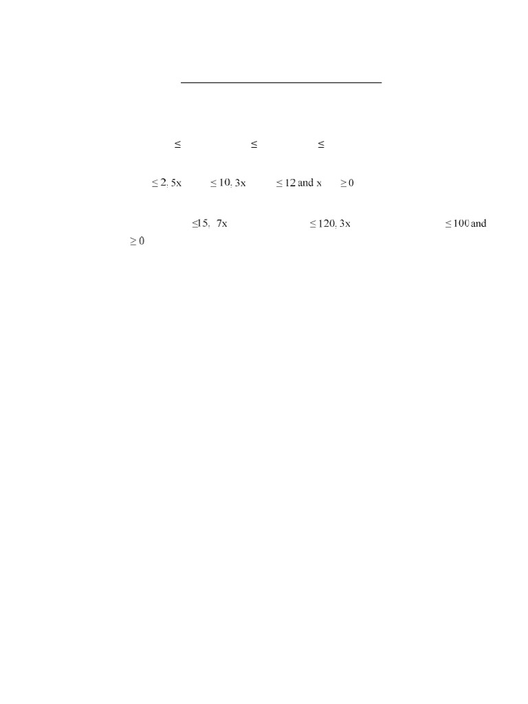 Simplex Method LP Problem Solutions | PDF