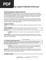 Fallacies Poster 16 X 24 | PDF | Law