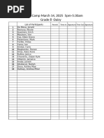 Tabel Nominal Cu Elevii Clasei A XII-A | PDF