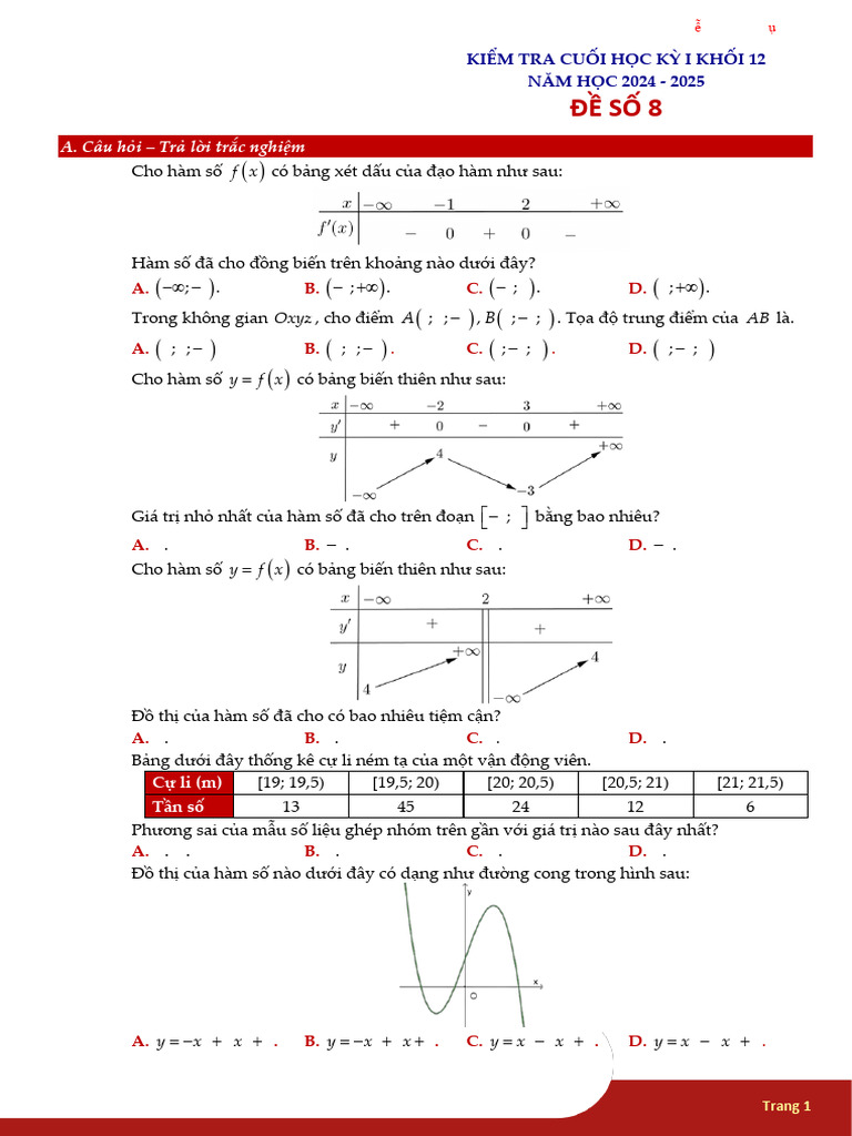 ĐỀ CK1-ĐỀ 8 | PDF