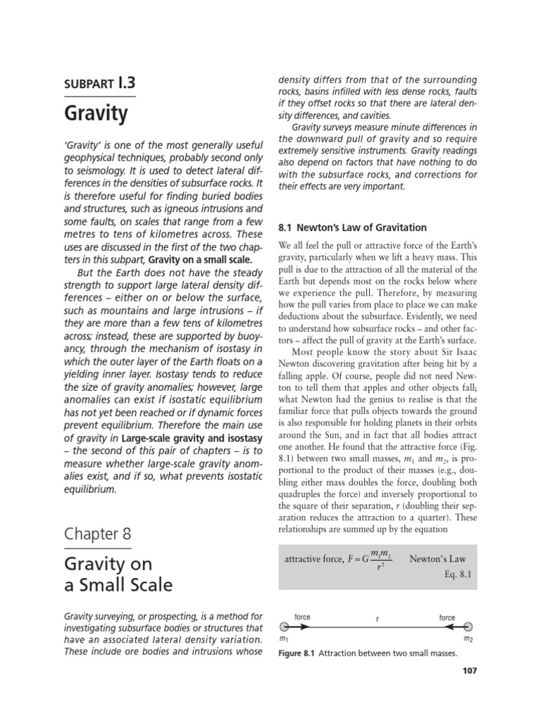 Understanding Gravity in Geophysics | PDF | Force | Newton's Law Of ...