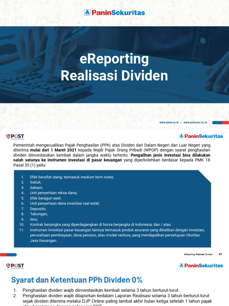 Dividen - DJP Online - 2024 | PDF