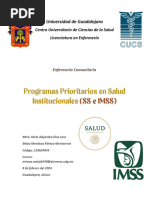 Chequeo Prevenimss | PDF | Asistencia sanitaria preventiva | Enfermería