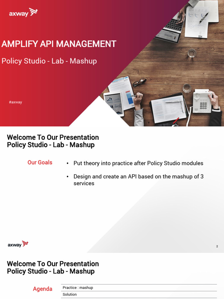 5 - APIM - Development - Policy Studio - Lab - Mashup | PDF | Information Technology | Computer ...