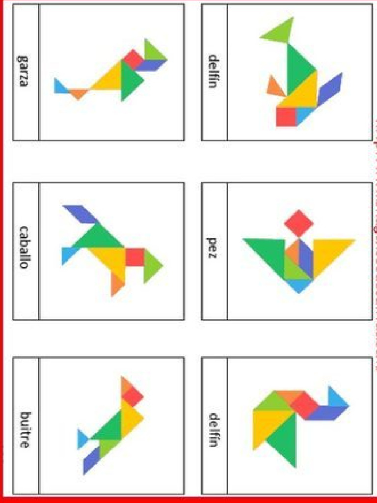 Tangram Actividad | PDF
