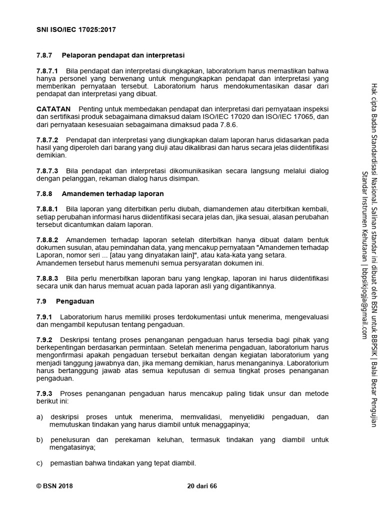 5.-SNI-ISO-IEC-17025-2017-2018-Persyaratan-umum-kompetensi-laboratorium-2-26 | PDF