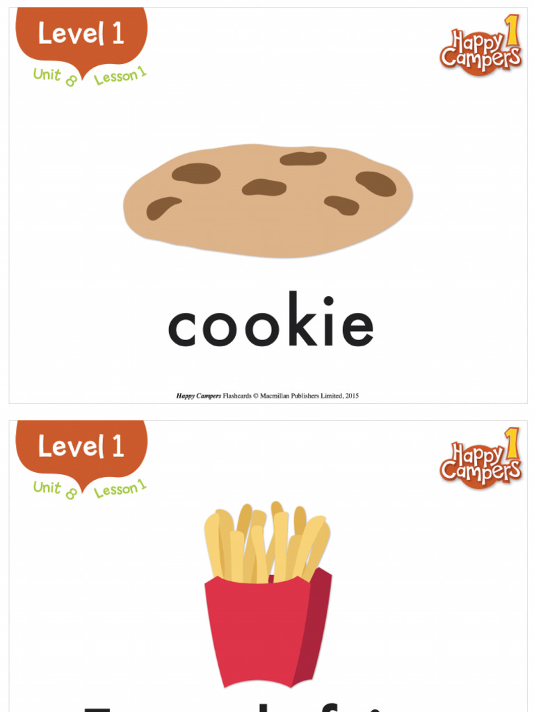 Unit 8_Lesson 1_Food | PDF