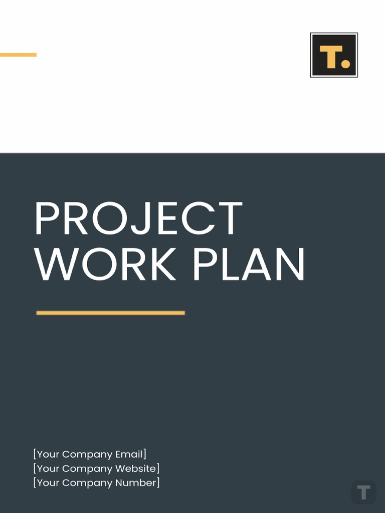 Project Work Plan Template | PDF