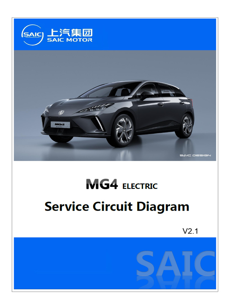 MG4 Circuit Diagrams | PDF | Electrical Connector | Fuse (Electrical)