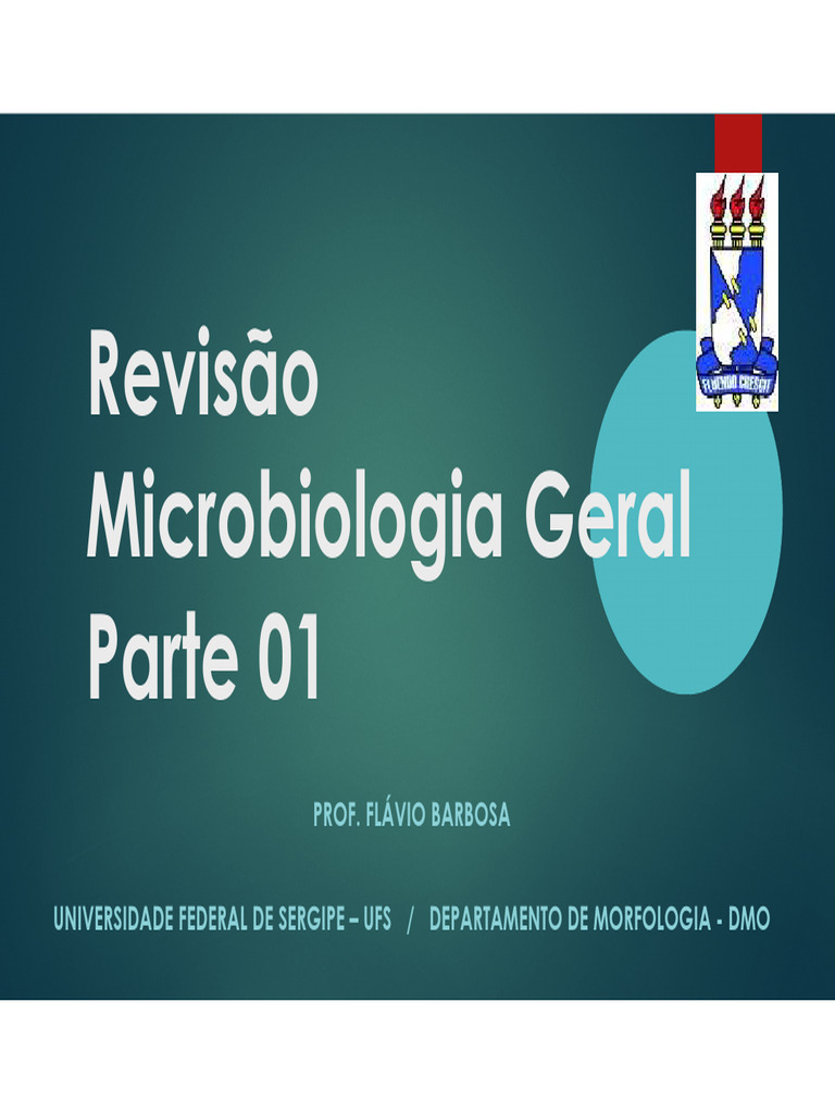 Revisão Microbiologia Geral Parte 01_250306_213914 | PDF