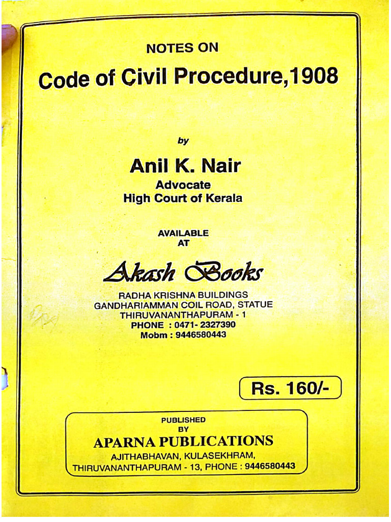 Anil K. Nair Law Books PDF Collection | PDF