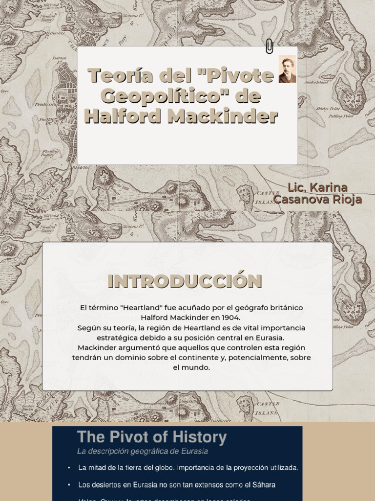 Teoría del Heartland de Mackinder | PDF | Geopolítica