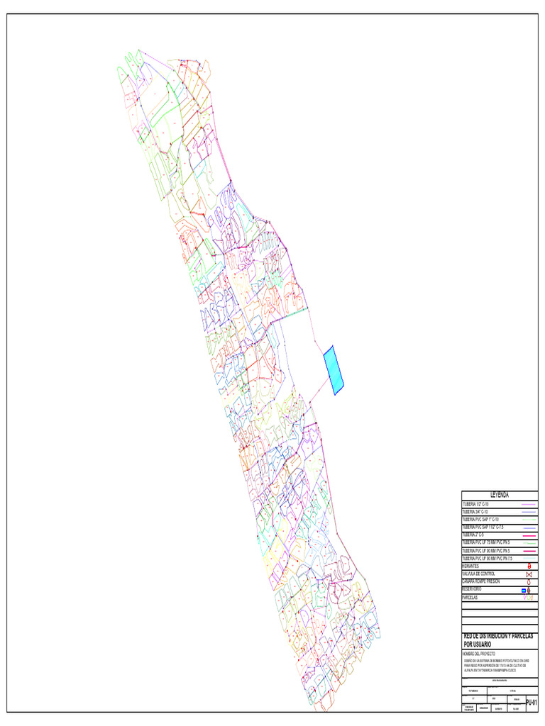 Plano Red de Distribucion Por Usuario | PDF