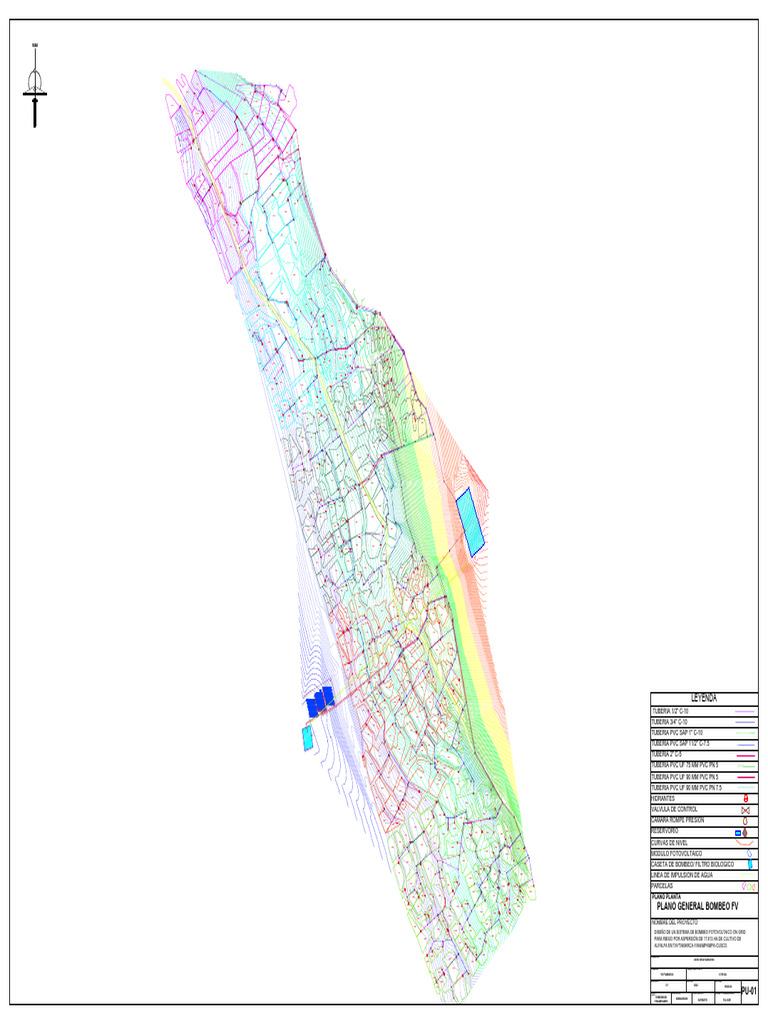1.plano Red de Distribucion General | PDF