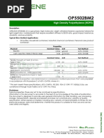 TDS - Marlex® HHM 5502BN Polyethylene | PDF | Polyethylene | Building ...