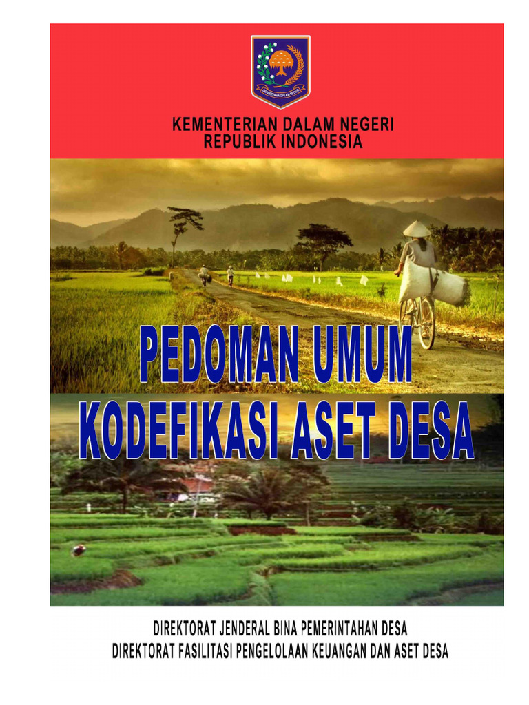 Pedum Kodefikasi Aset Desa Final - 001 | PDF