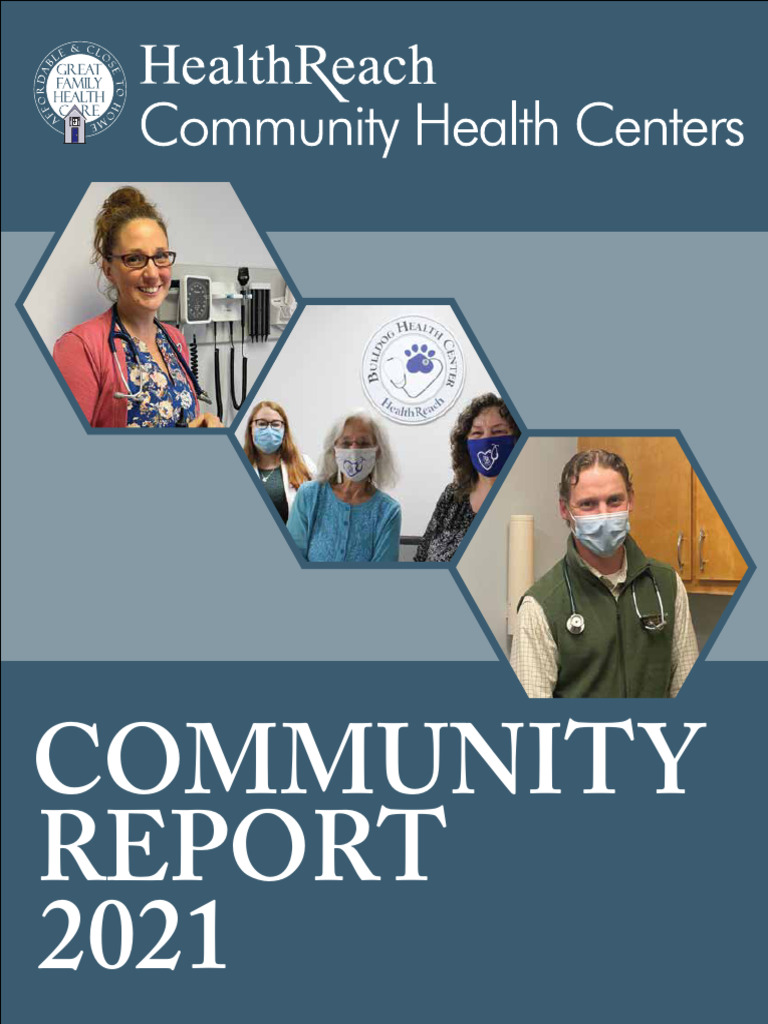HealthReach Community Report 2021 | PDF | Health Care | Social Programs