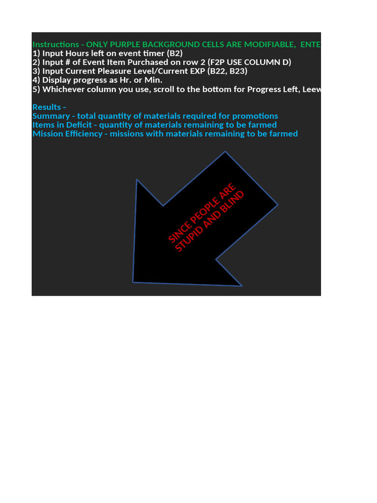 PQT Event TapEventCalculator | PDF