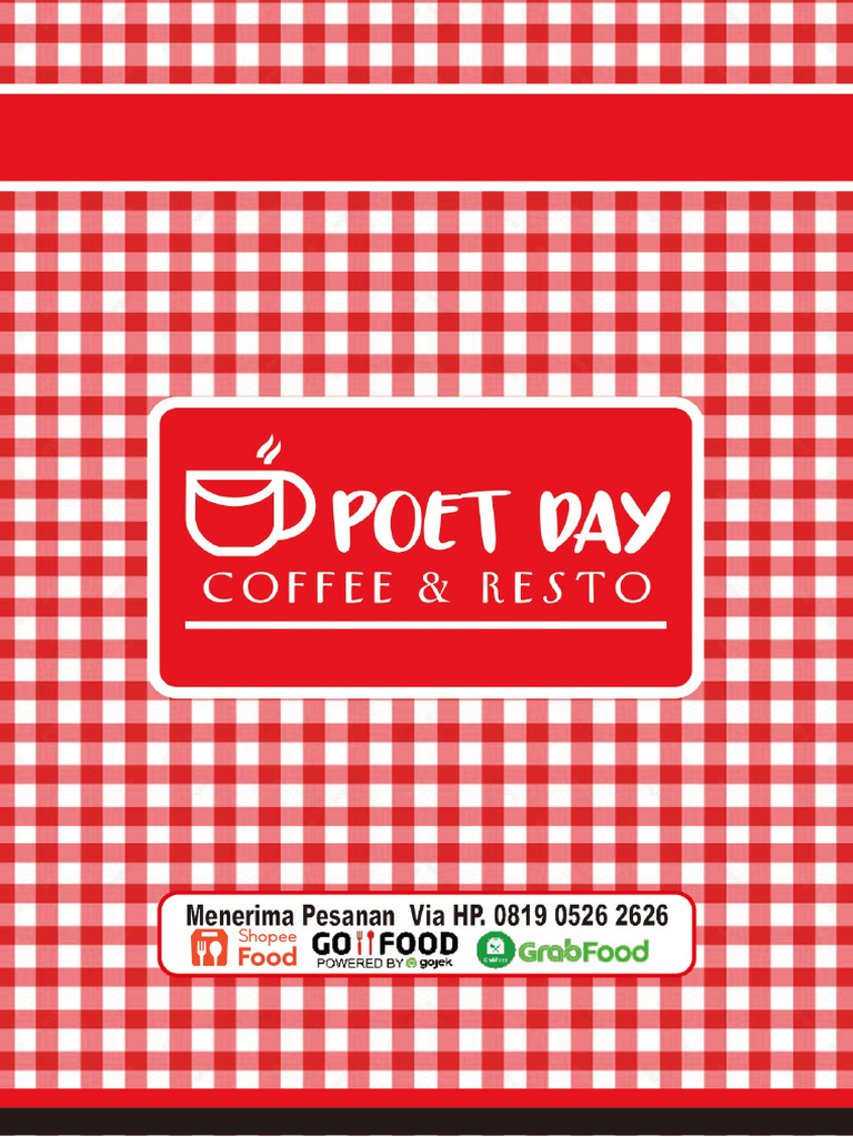 Menu Domestik POETDAY | PDF
