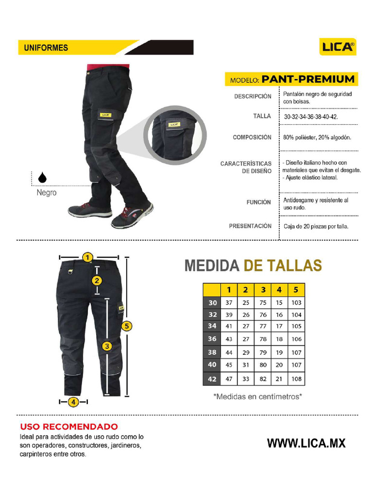 Pant Premium Lica | PDF