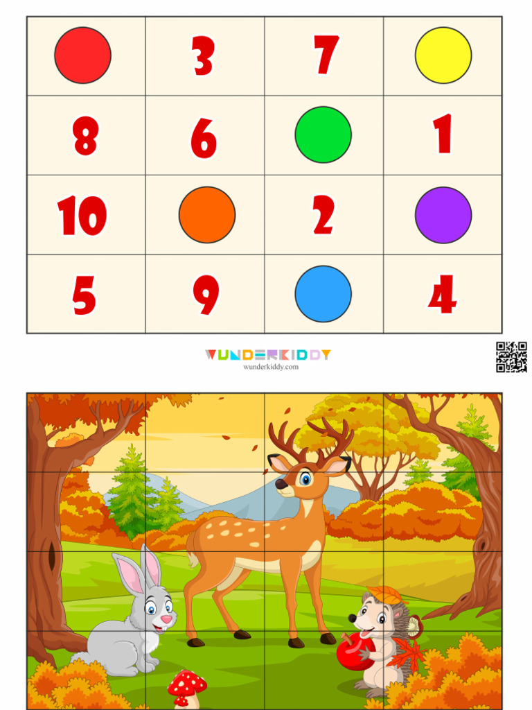 Wunderkiddy Autumn Math Puzzle | PDF