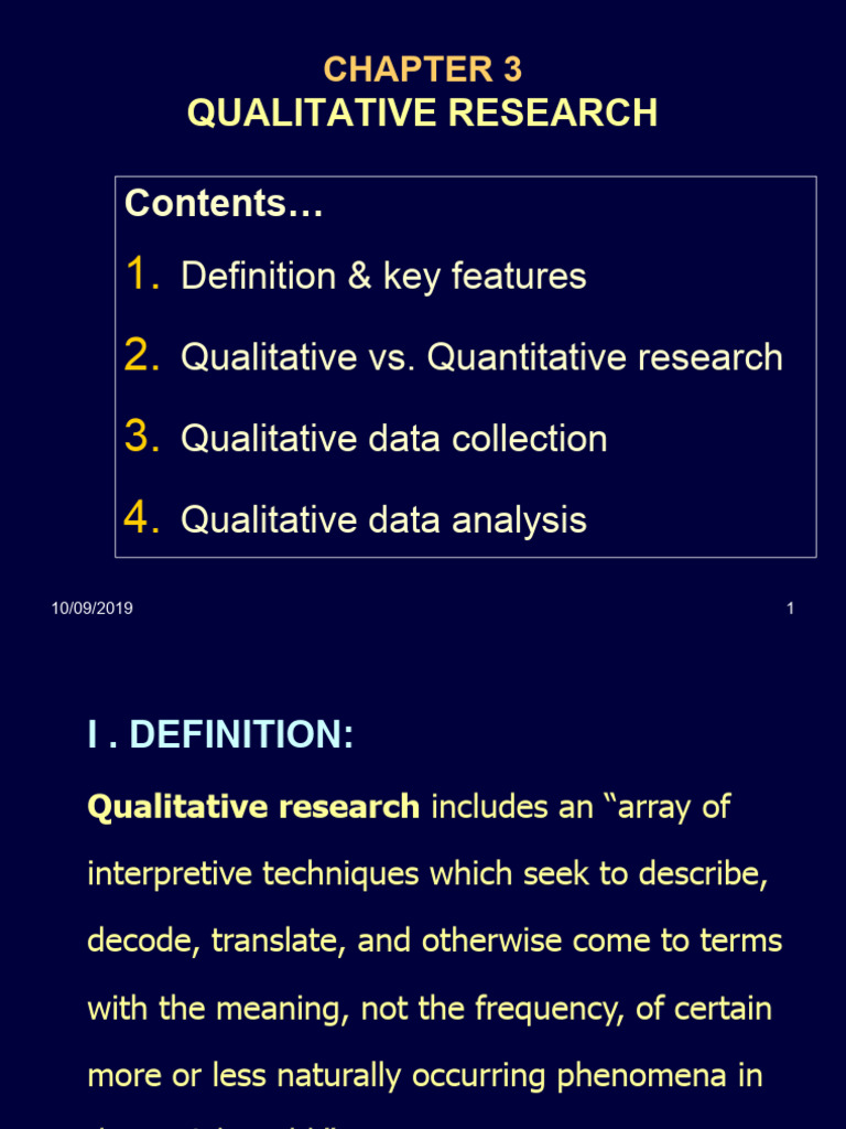 Understanding Qualitative Research Methods | PDF | Qualitative Research ...
