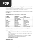 S1 Geography Notes | PDF | Fog | Precipitation
