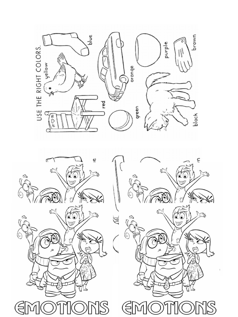 Emotions Worksheet | PDF